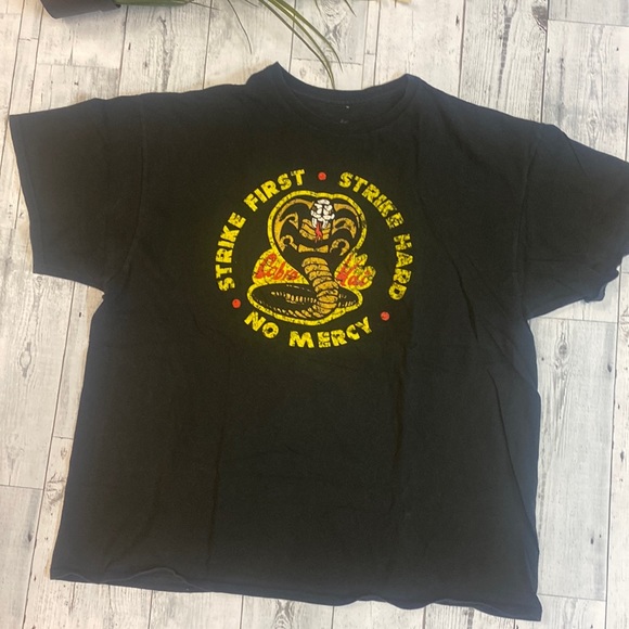 Cobra Kai | Shirts | Cobra Kai Black Tshirt Size Xl | Poshmark